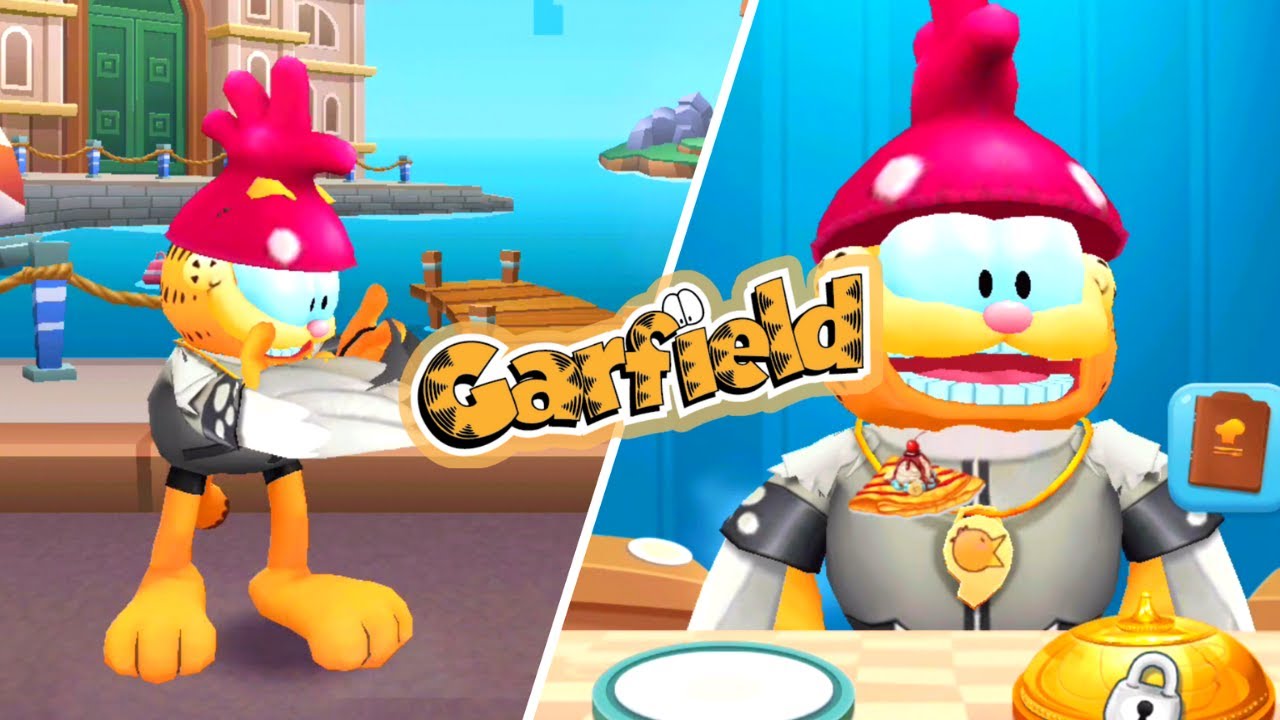 Garfield Rush 🐈 Play w/ Garfield, Odie or Nermal! Endless running Game ...
