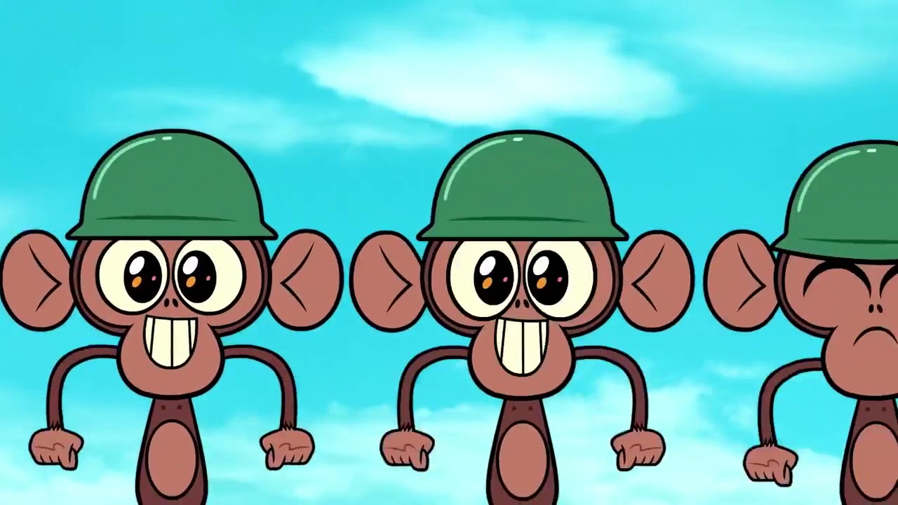 Monkey Army Teen Titans Go - YouTube