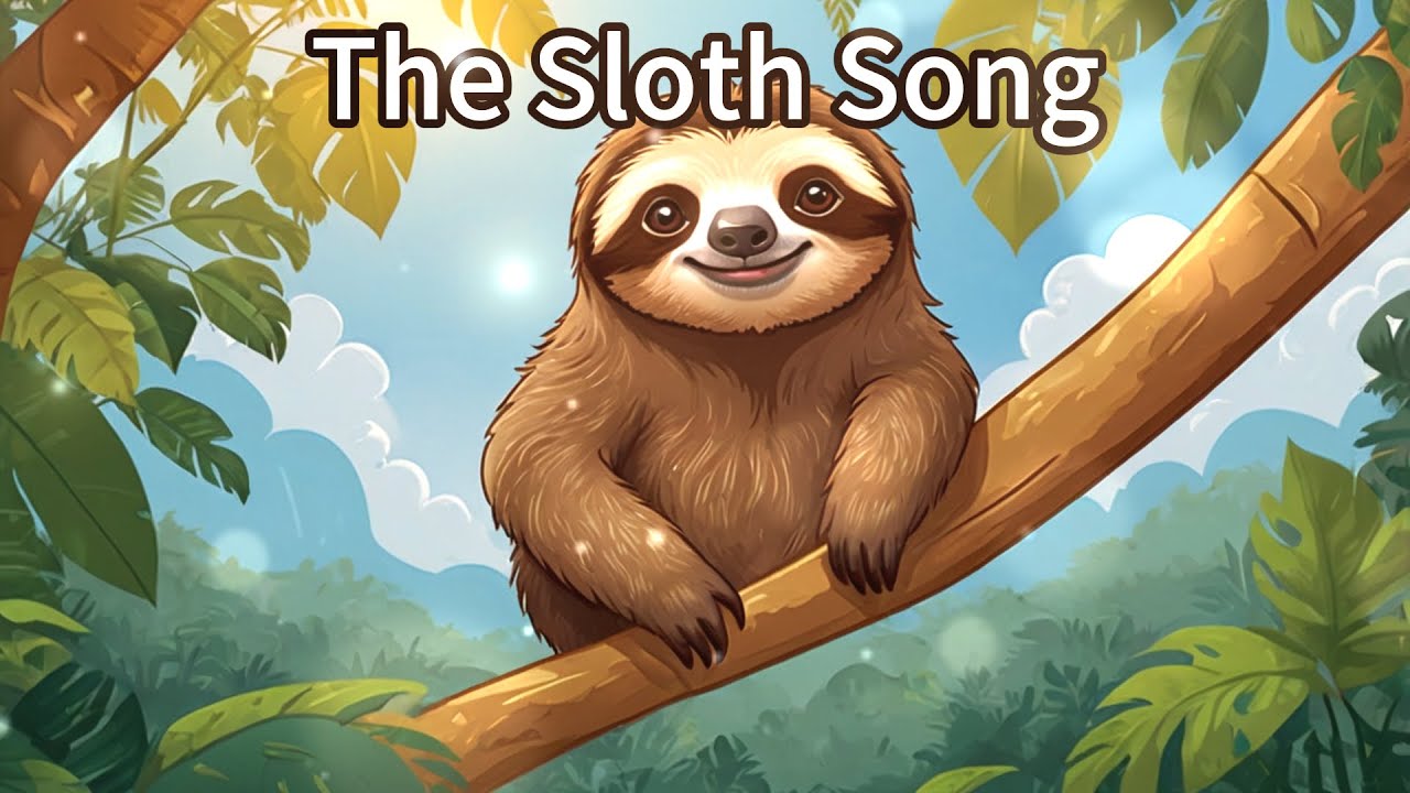 The Sloth Song (Nursery Rhymes & Kids Songs) - YouTube