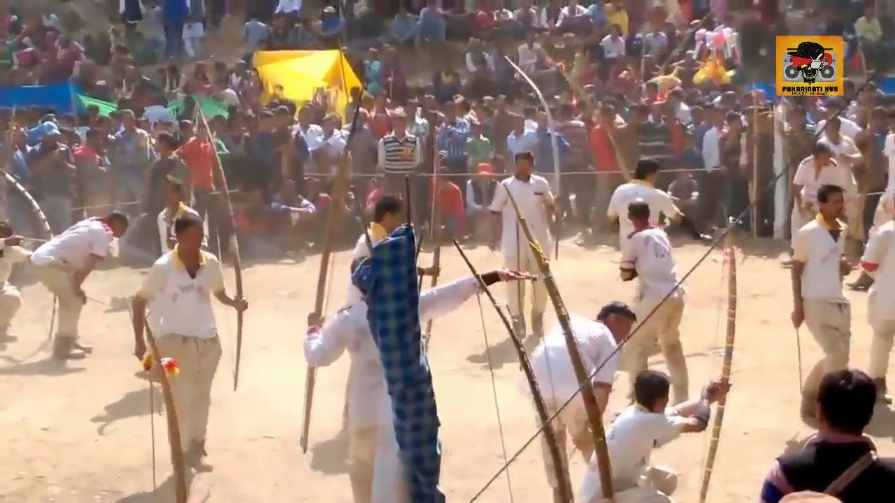 Ancient cultural game of Himachal Pradesh's - [ Thoda ] at Tiyali_HD ...