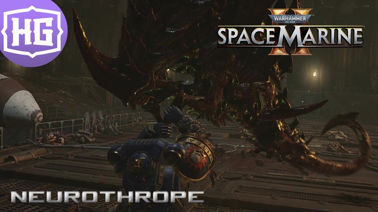 Warhammer 40,000: Space Marine 2 - Neurothrope Boss - YouTube