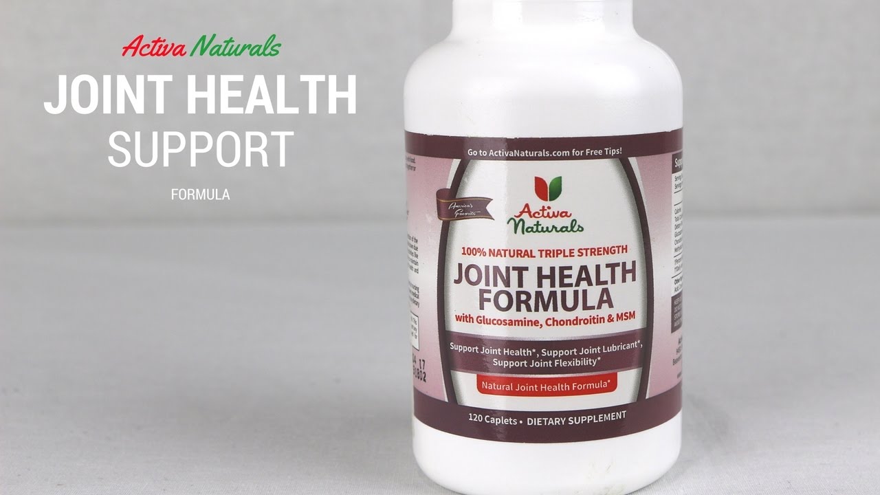 Activa Naturals All-Natural Joint Health Supplement - YouTube