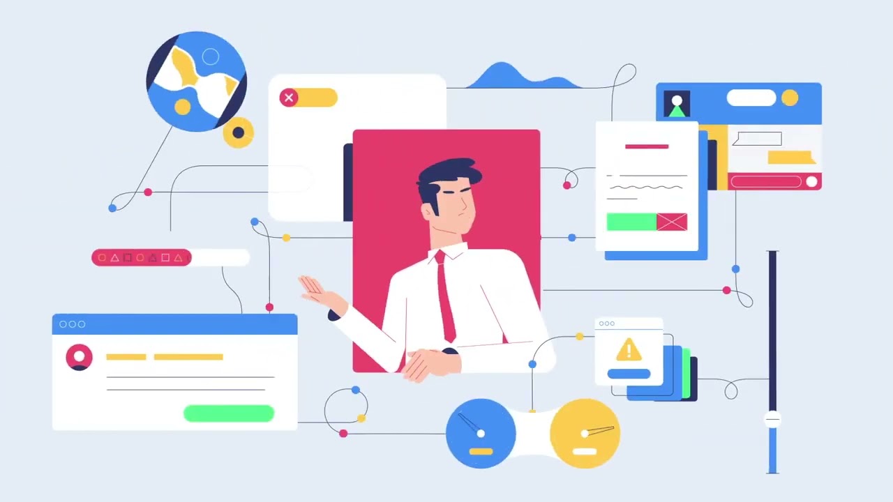 Briza | SAAS Explainer Video| B2B & B2C | 2D Character Animation - YouTube