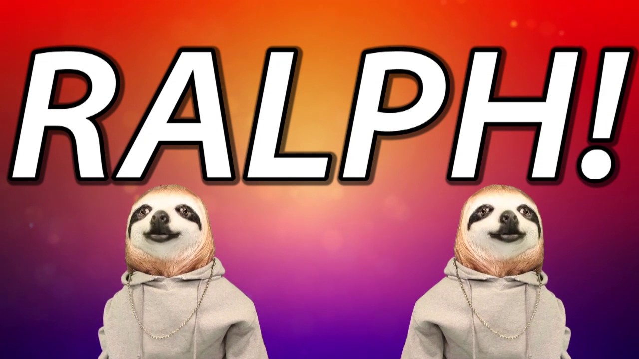 HAPPY BIRTHDAY RALPH! - SLOTH HAPPY BIRTHDAY RAP - YouTube