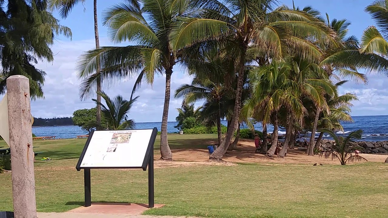 Lydgate Beach Park in Wailua , Kauai in December , 2019. - YouTube