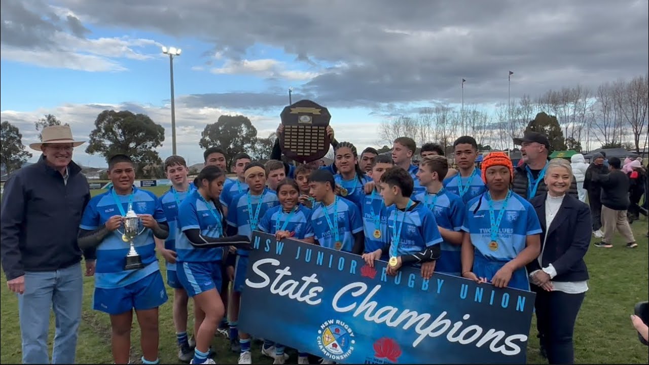 U13 Rugby Union State Champ GF - Two Blues Vs Southern District (Score ...