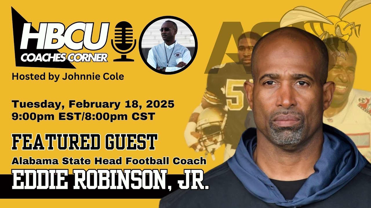 HBCU Coaches Corner: Alabama State's Eddie Robinson Jr. Talks ...