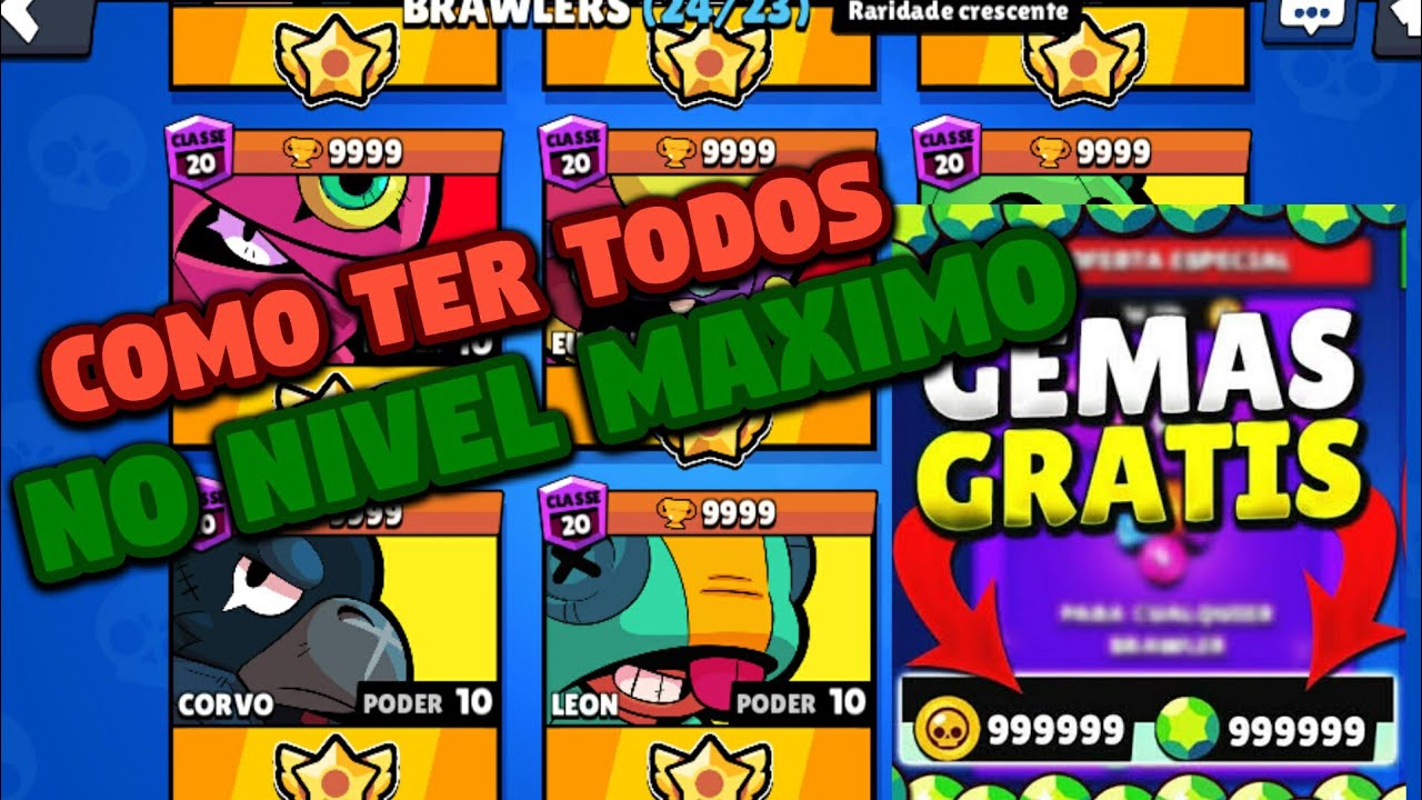 Novo hack com tudo desbloqueado no brawl stars - YouTube