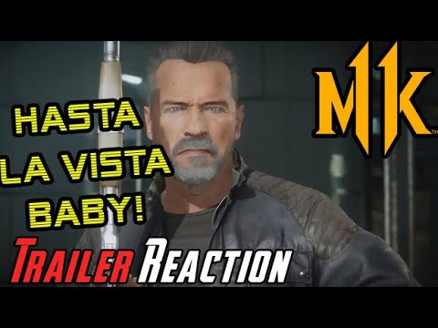 Arnold's Terminator T-800 MK11 - Angry Reaction! - YouTube