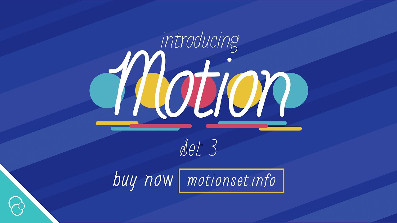 Introducing Motion Set 3 (4K) - Motion Background - YouTube