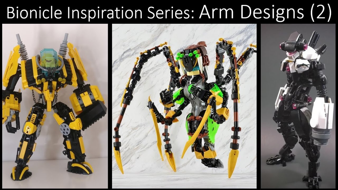 Bionicle Inspiration Series Ep 71 Arm Designs (3) - YouTube