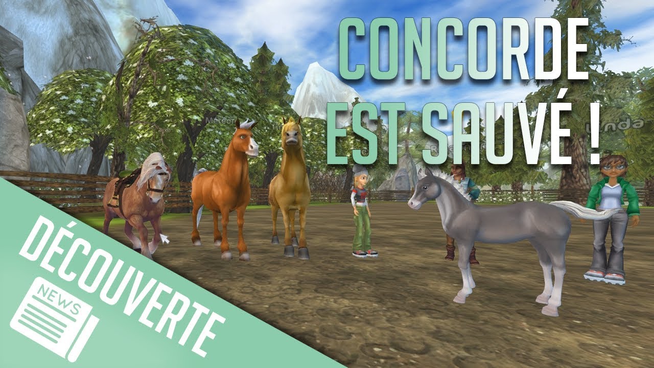 CONCORDE EST ENFIN SAUVÉE ! | Star Stable - SSO - YouTube