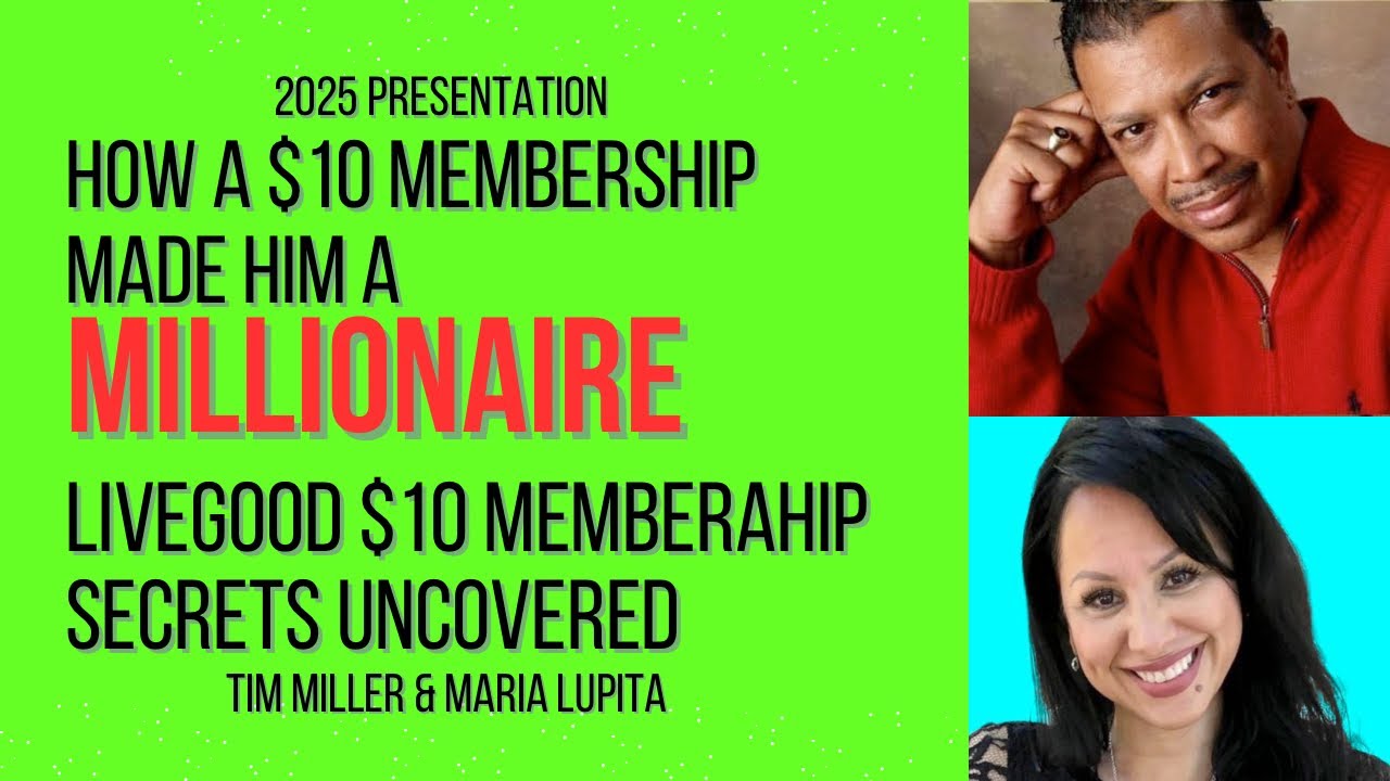 The Truth About LiveGood | Presentation Tim Miller & Maria Lupita 2025 ...