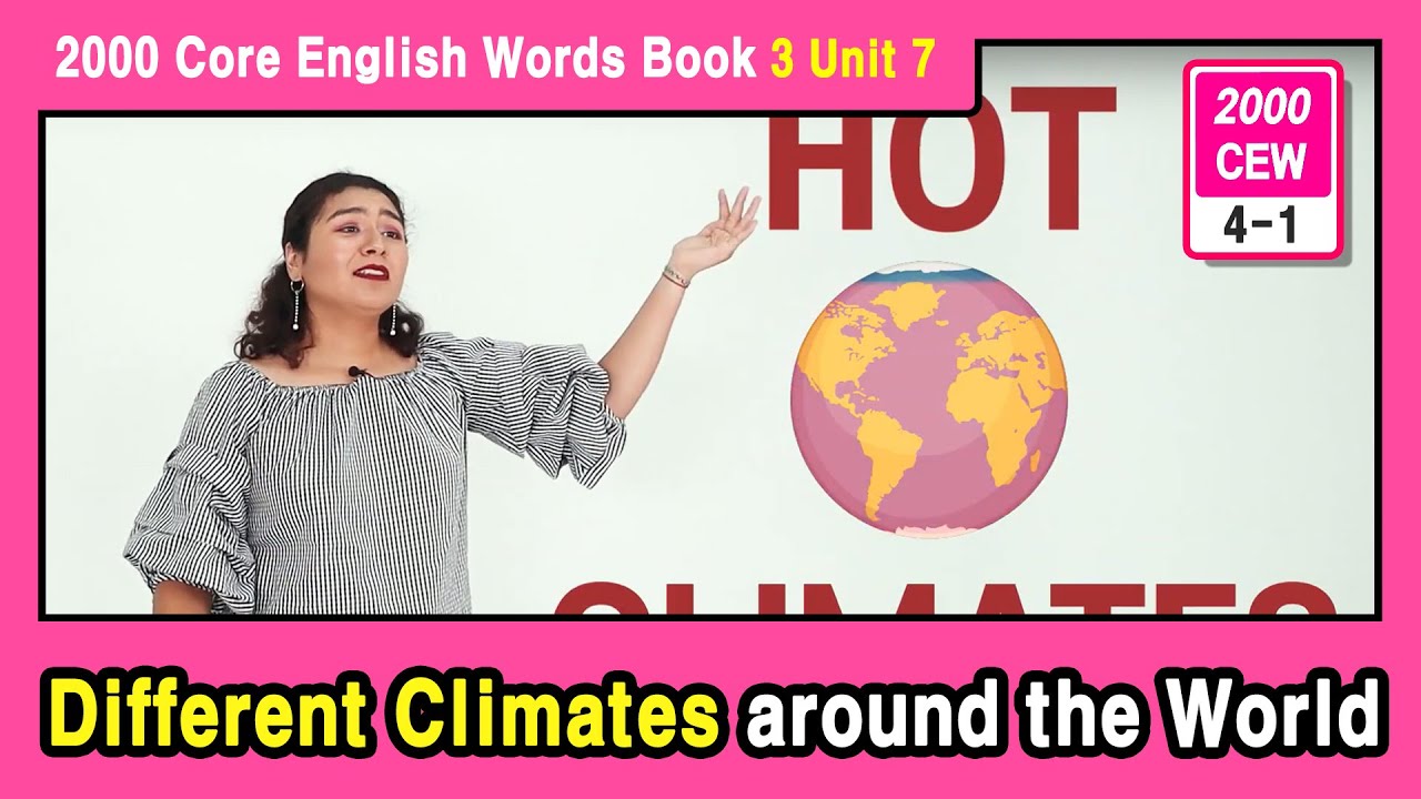 [ Different Climates around the World ] English Conversation Training ⚡ ...