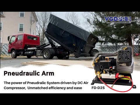 VGDPRO FD-D2S Weatherproof DC Pneumatic drive hydraulic Arm Air ...
