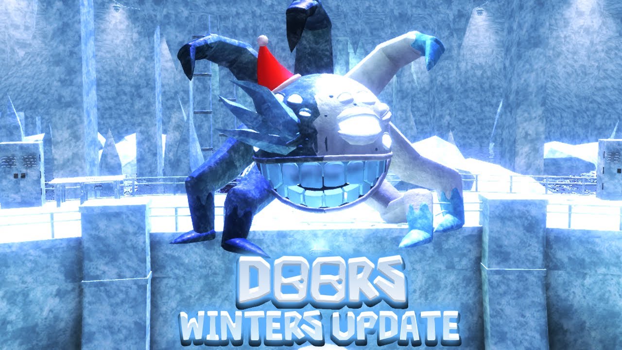 Roblox DOORS : New Winters Update in Growth of Giggle - YouTube