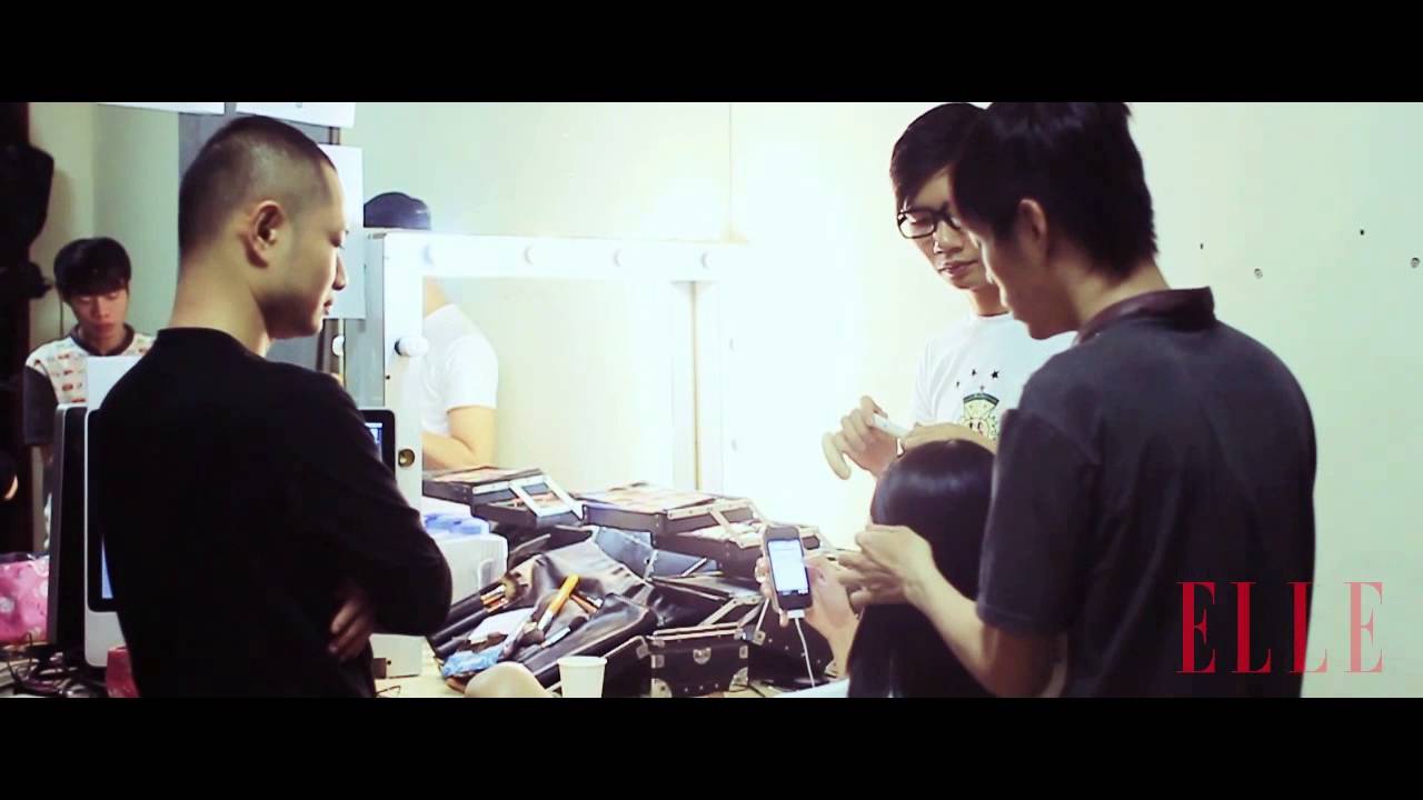 [ELLE Fashion Show SS2014] Teaser Poster Shooting - YouTube