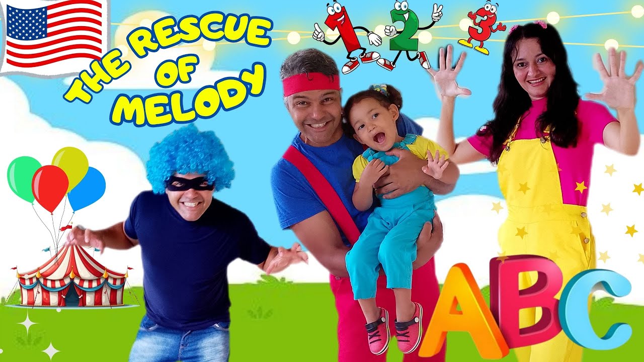 ABC and Numbers Learning Video for Kids Join Melody's Adventure! - YouTube