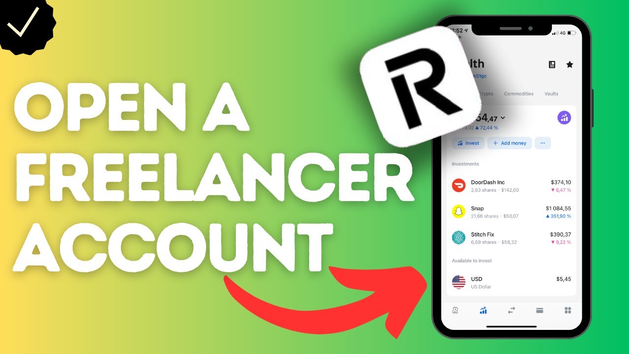 How to open a freelancer account in Revolut? - YouTube