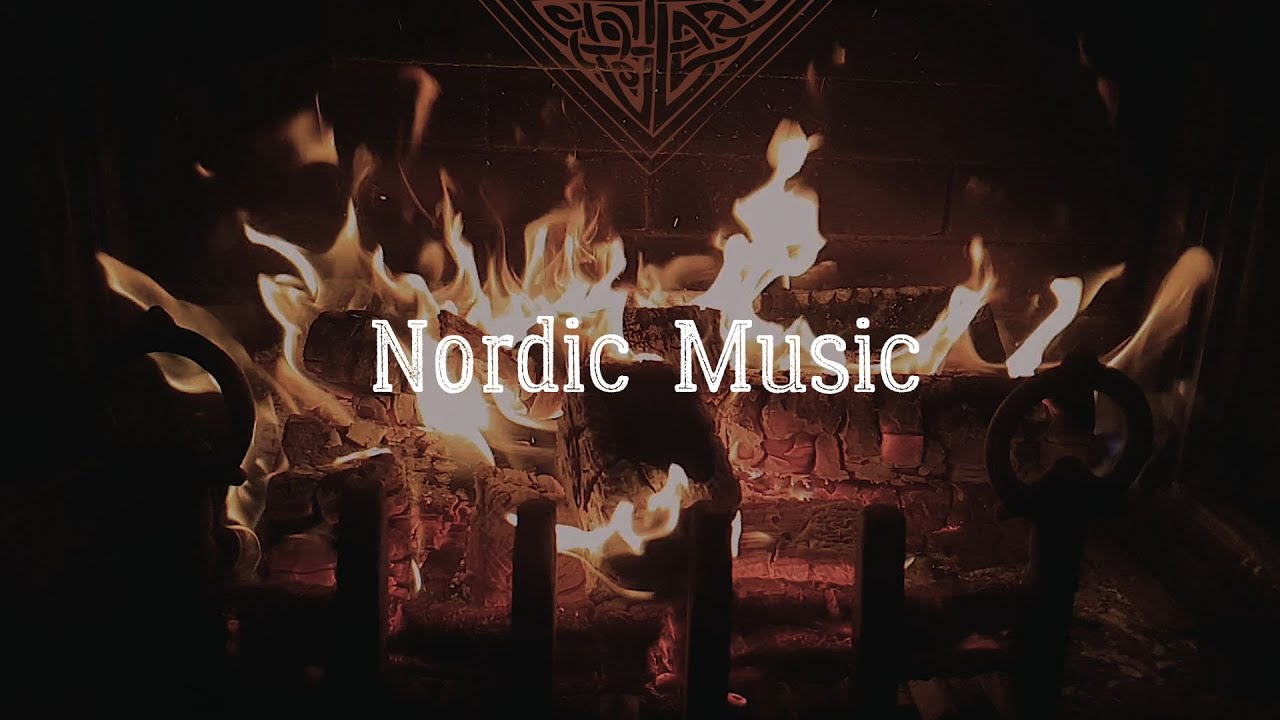 1 Hour of Relaxing Nordic/Viking Music with Fireplace Ambience 🔥🐺 - YouTube