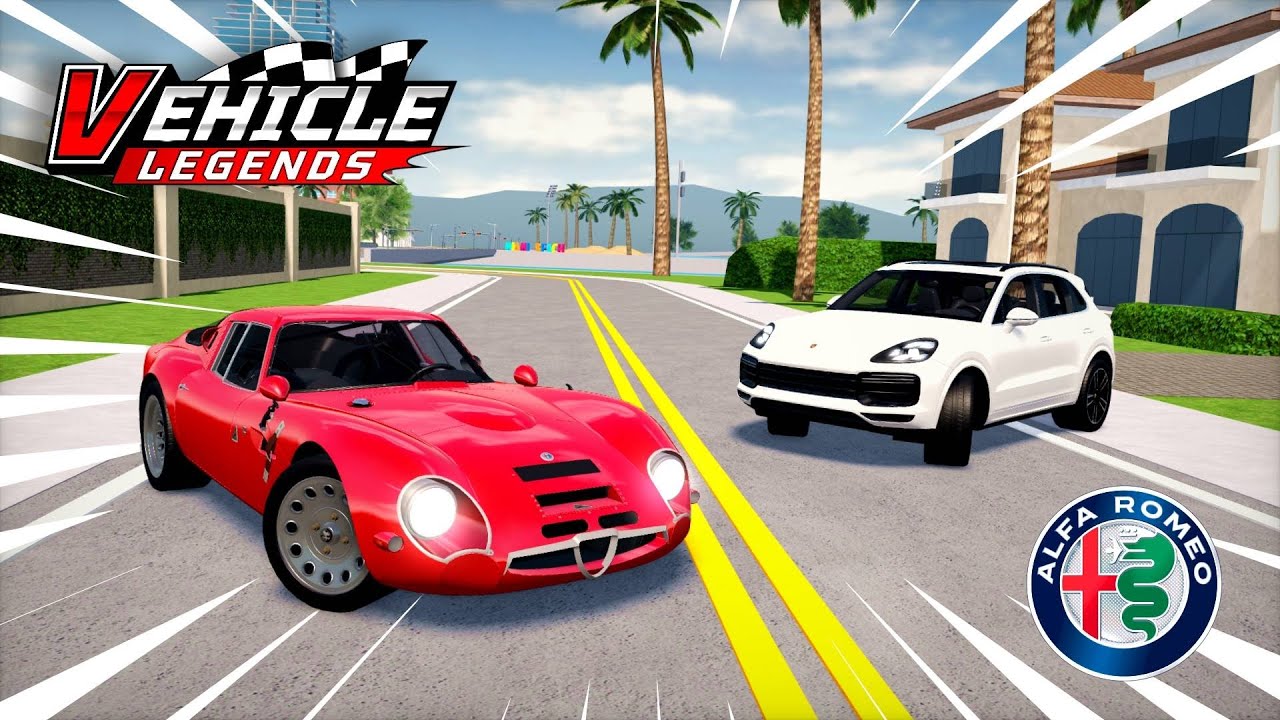 Alfa Romeo Licensed! 2 New cars update in Roblox 🏎️Vehicle Legends ...