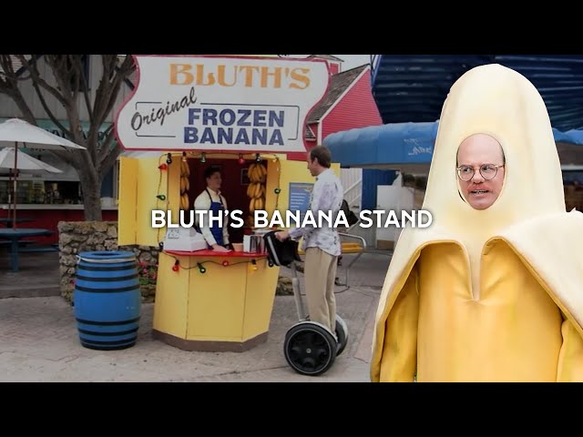 Frozen Banana Stand Logo