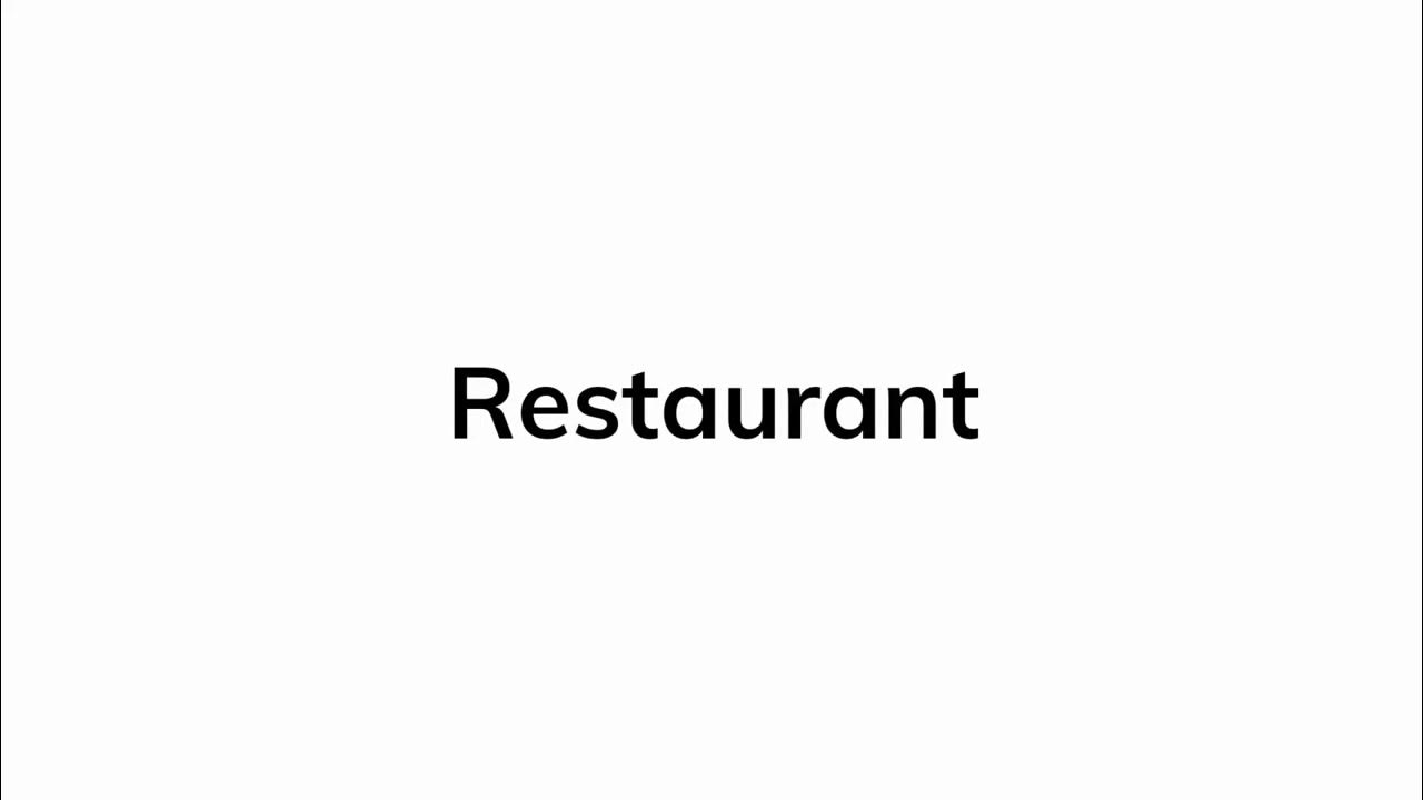 How To Pronounce Restaurant YouTube how-to-pronounce-restaurant-youtube