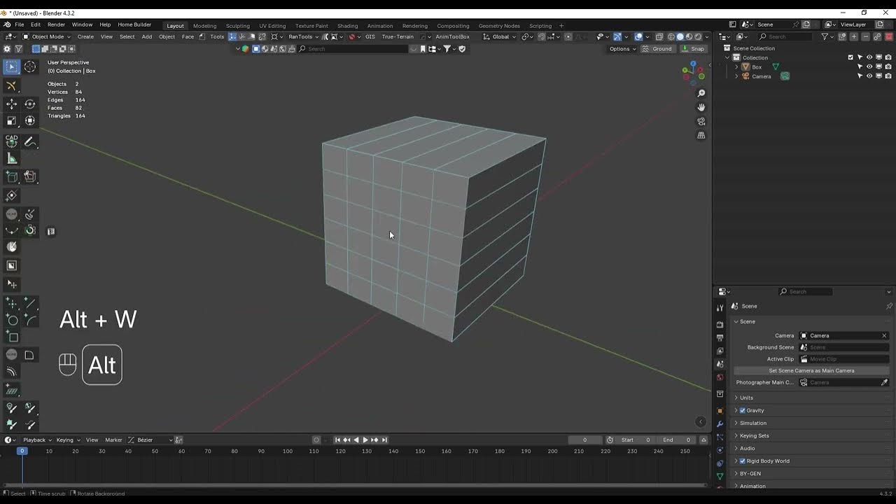 SWIFT LOOP TOOL IN BLENDER LIKE 3DS MAX - YouTube