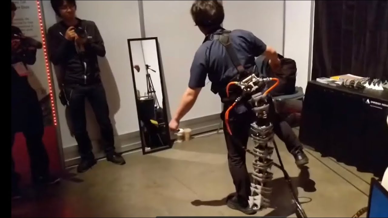 Robotic Tail (Arque) For “Extending Innate Body Functions’ - YouTube