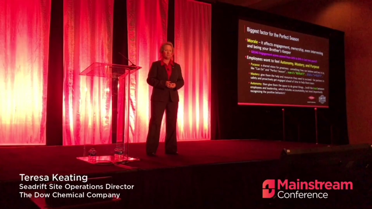 Teresa Keating: A Story of Change & Leadership at Dow #MainstreamConf ...