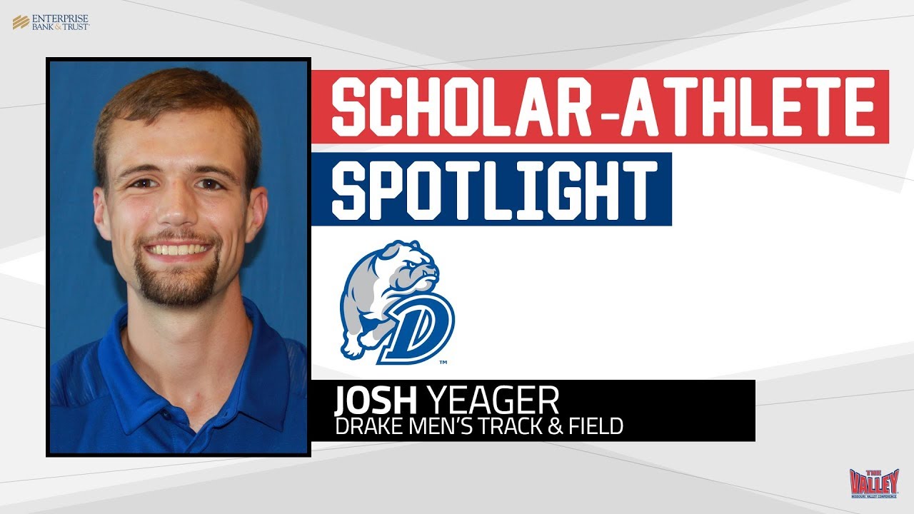 MVC Scholar-Athlete Spotlight - Josh Yeager, Drake - YouTube