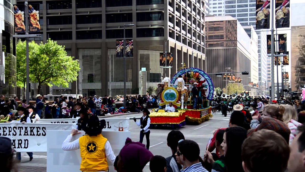 Houston Downtown Rodeo Parade - YouTube