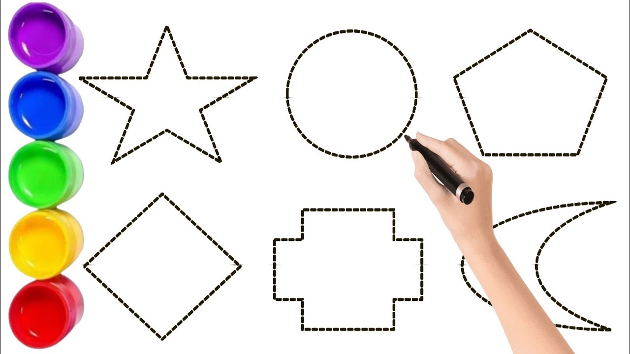 Shape and Color Scavenger Hunt Adventure - YouTube