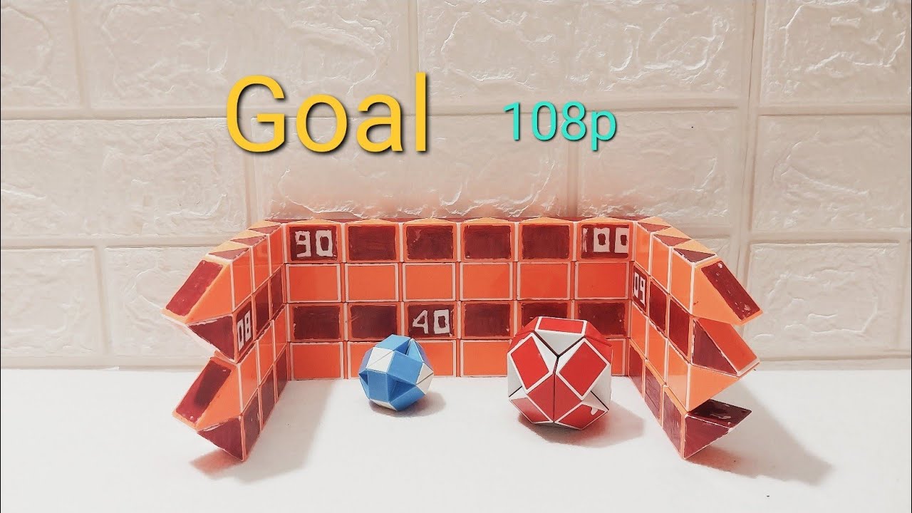 Rubik's Twist or Rubik's Transformable Snake 108 - Goal - YouTube