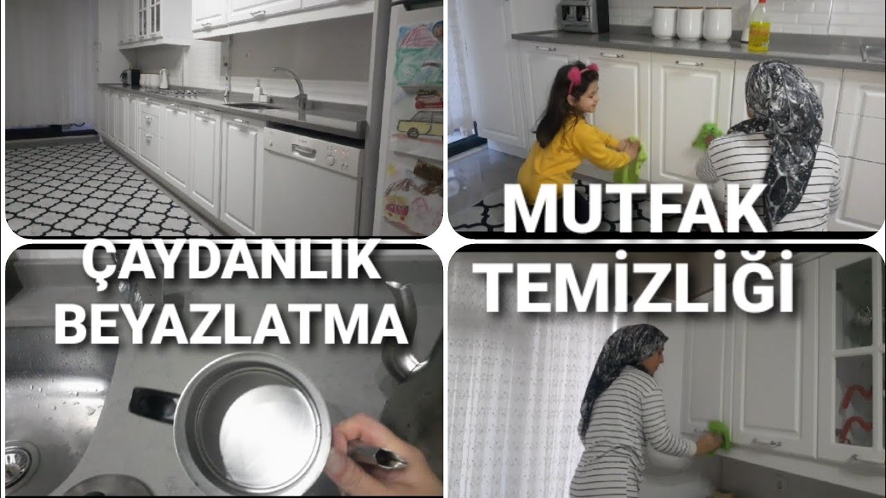 💯 MUTFAK TEMİZLİĞİ 🧼 ÇAYDANLIK BEYAZLATMA 💯 MUTFAK DOLAPLARINI ASPEROKS ...
