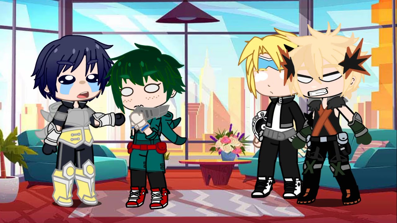 when lida lose his glasses/MHA/gacha club/no thumbnail - YouTube