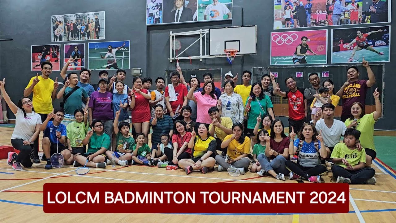 LOLCM BADMINTON TOURNAMENT 2024 - YouTube