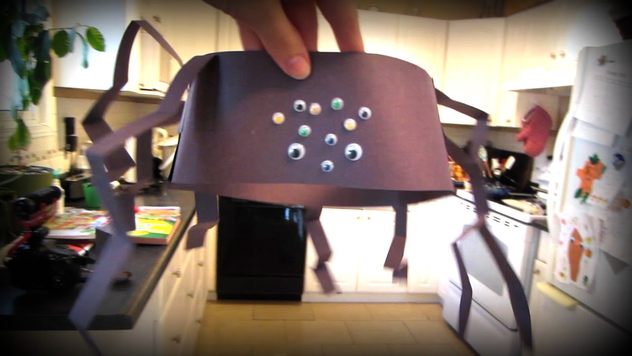 Halloween Spider Hat Craft | Vlog #262 - YouTube