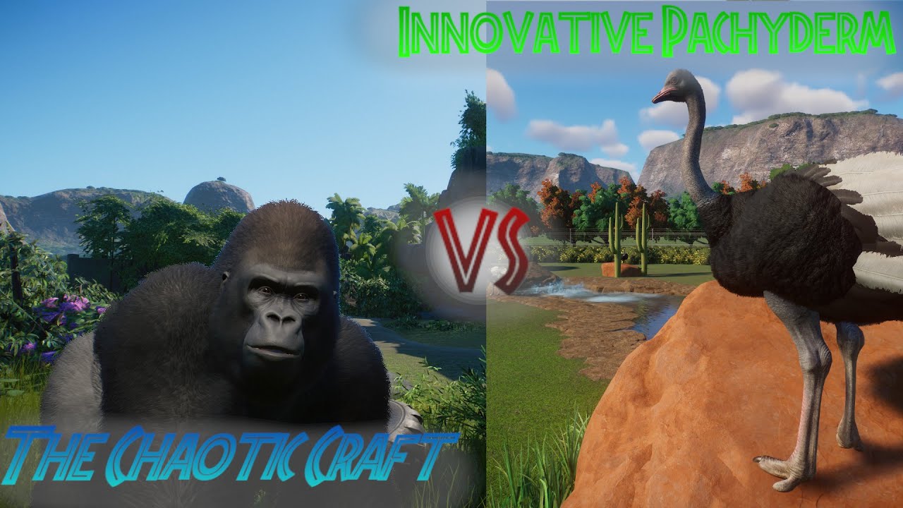 Planet Zoo Build Off With The Chaotic Craft - YouTube