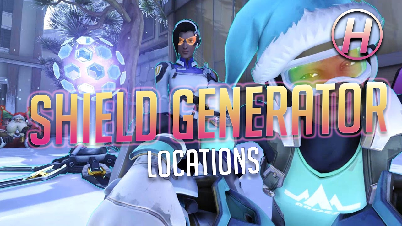 [Overwatch] Shield Generator Locations (All Maps) - YouTube