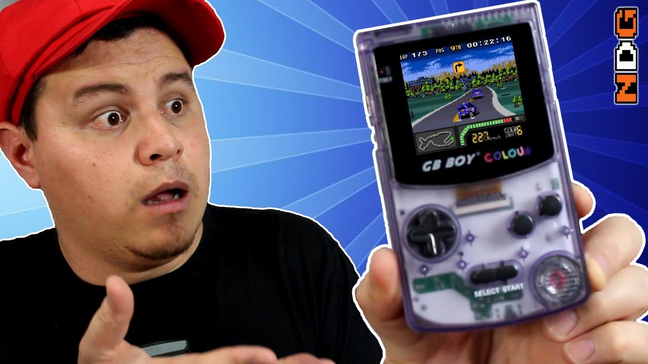 CLONE GAMEBOY COLOR MELHOR QUE O ORIGINAL ? - YouTube