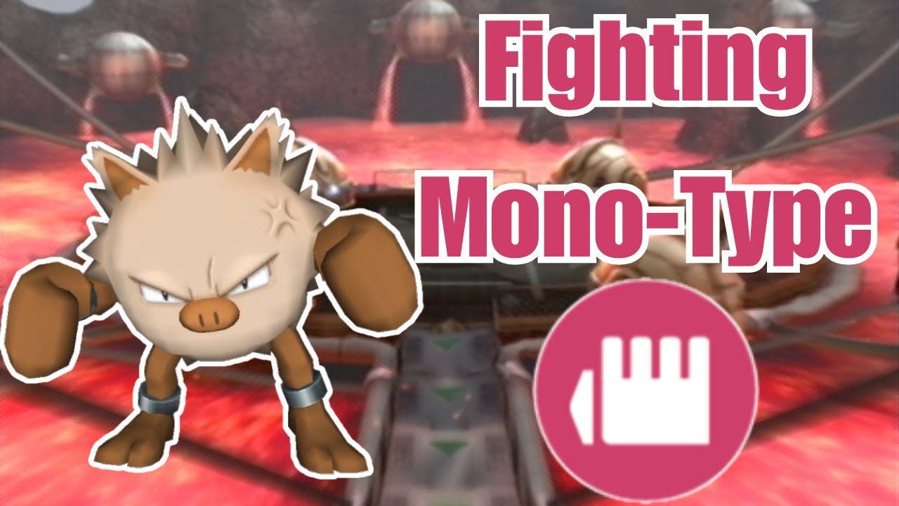 Fighting Mono Type | Pokemon Battle Revolution - YouTube
