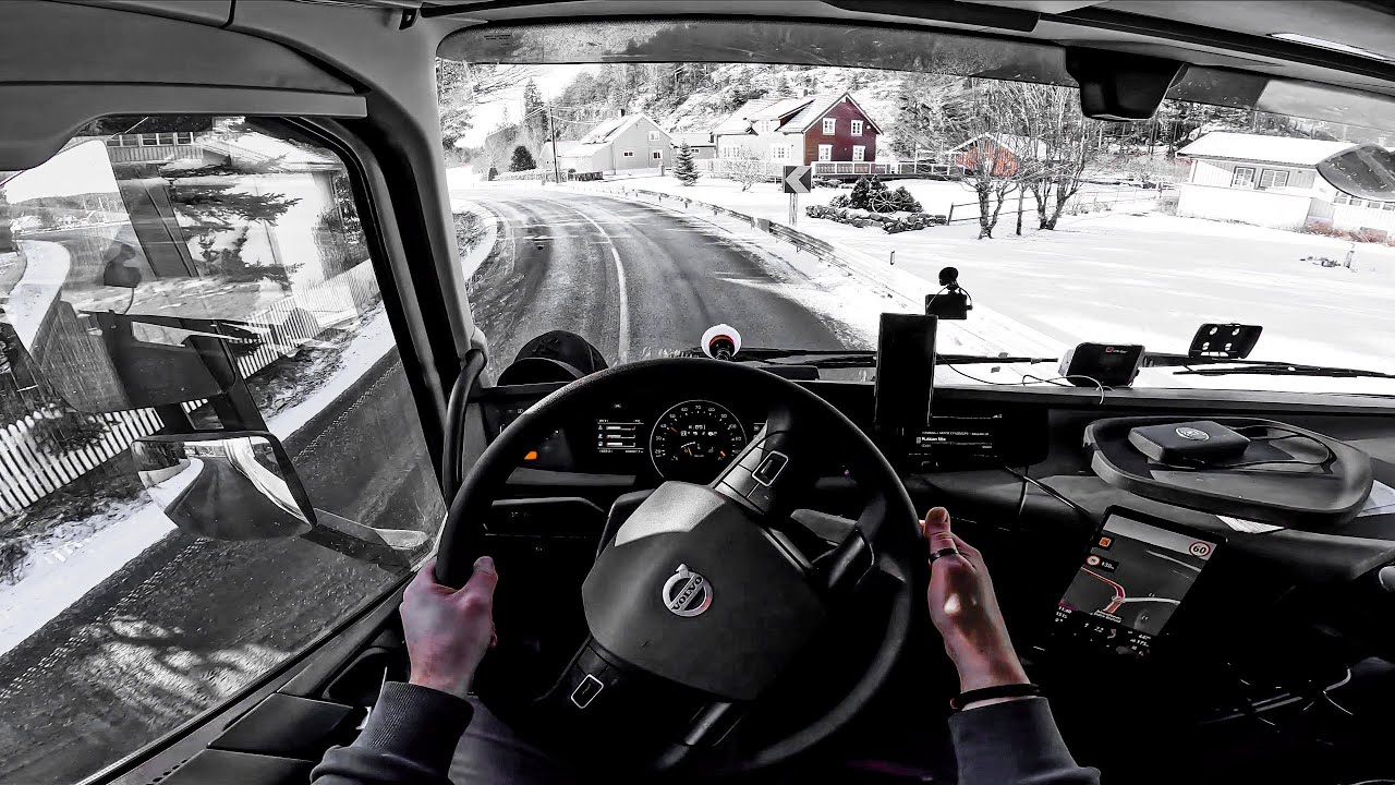 POV 4K Truck DRIVING VOLVO FH 460 - Viken. Norway🇳🇴 - YouTube
