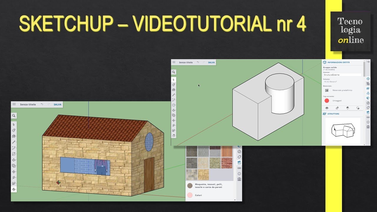 SKETCHUP - Videotutorial nr 04 - YouTube