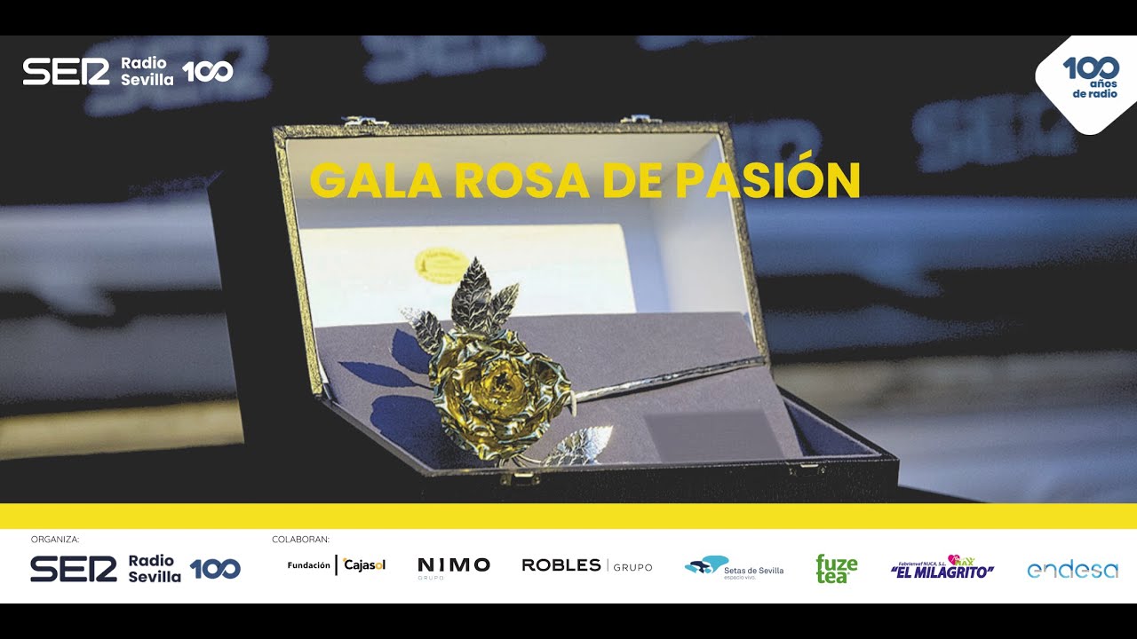 Gala Rosa de Pasión. Entrega de la Rosa de Pasión de Sevilla 2025. En ...