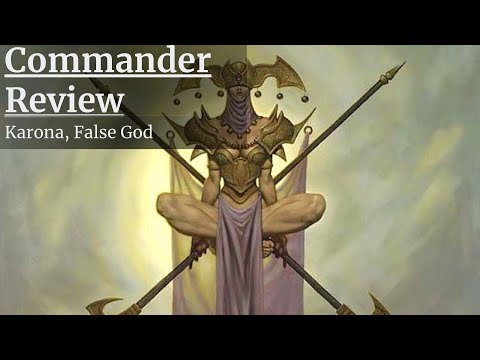 Commander Review: Karona, False God - YouTube