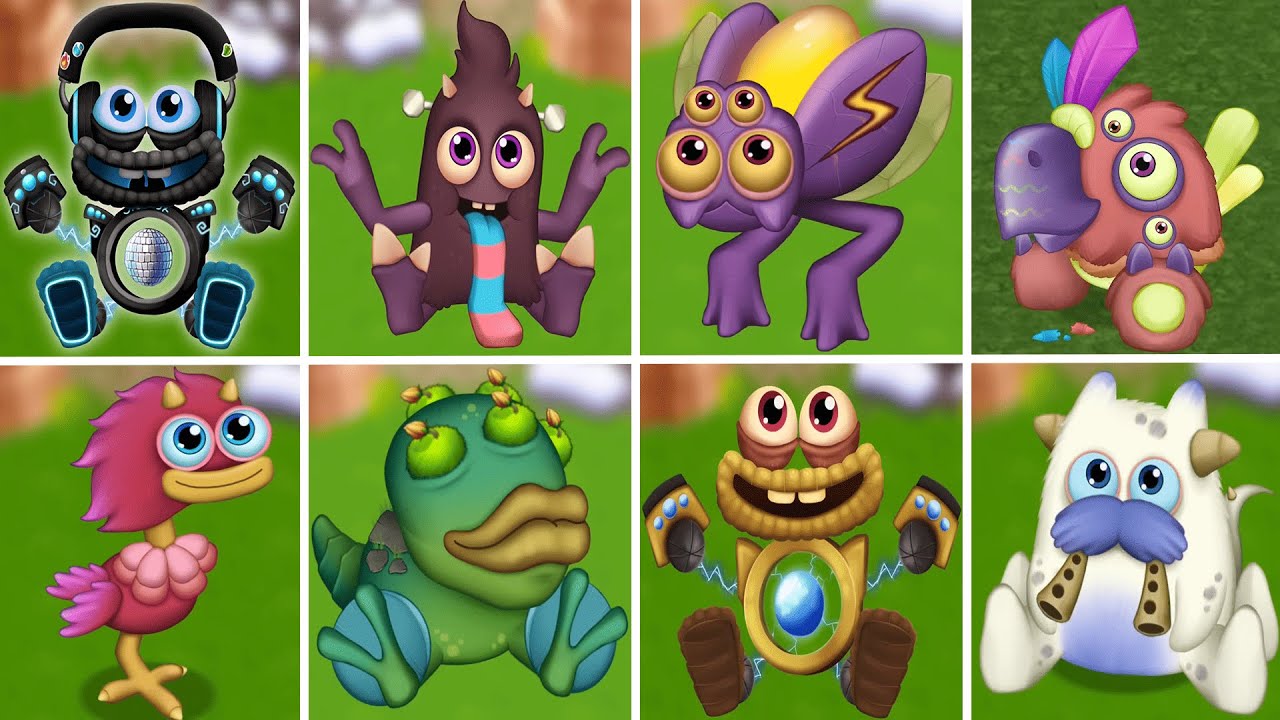 ALL Monsters on THE CONTINENT Fanmade by Nova / MSM | My Singing ...