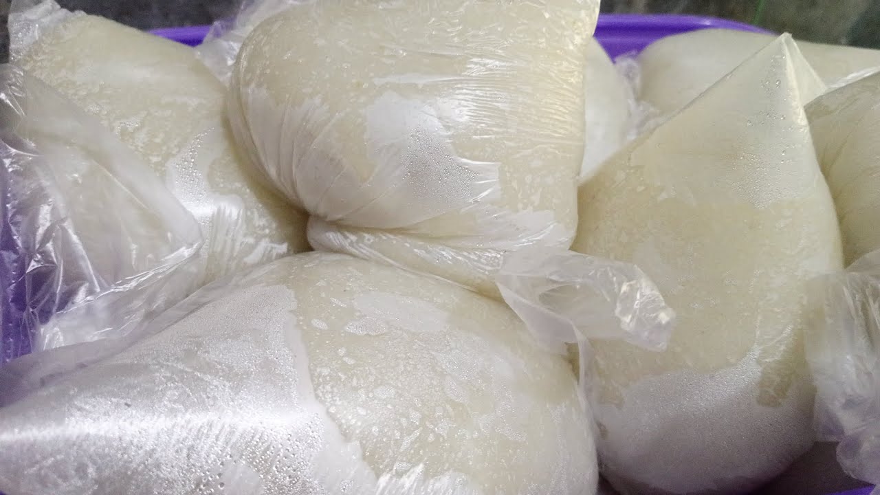 How to Prepare what is called WATER FUFU in Cameroon. #cooking # ...