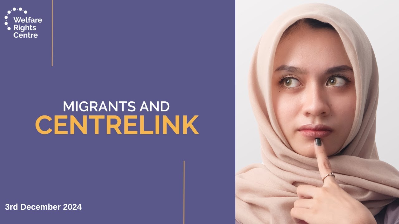 Migrants and Centrelink - Community Worker Training webinar - YouTube