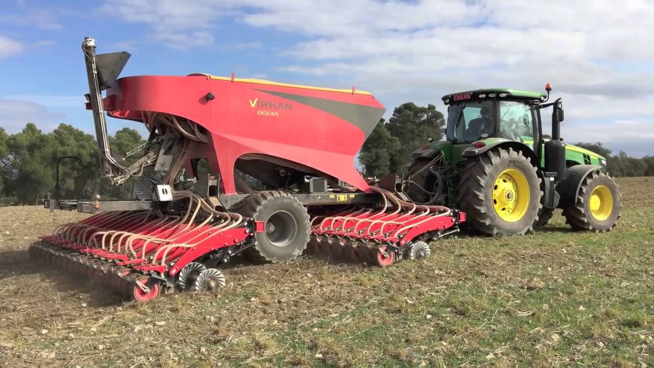 Siembra directa. Virkar Ocean & John Deere. - YouTube